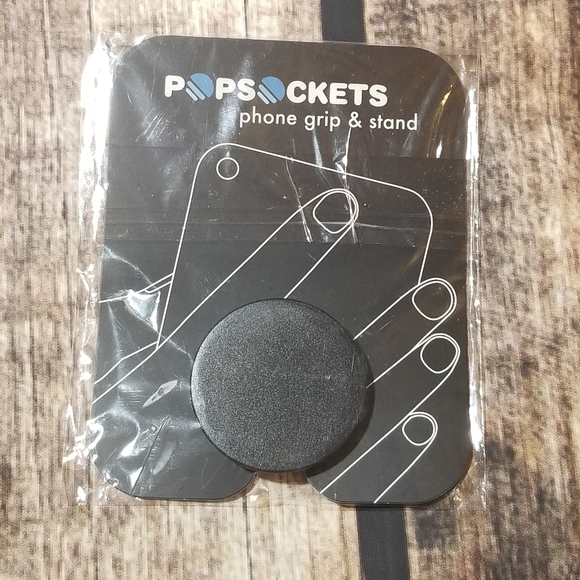 PopSocket | Accessories | New Solid Black Popsocket | Poshmark